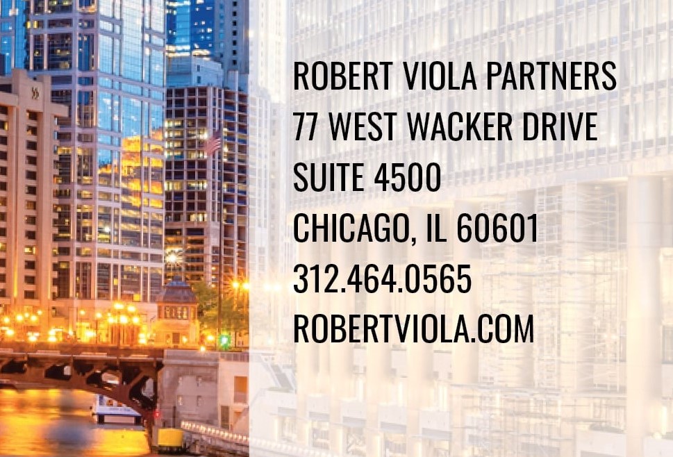 WE'VE MOVED! - Robert Viola Partners